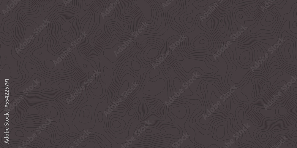 Abstract topographic map background geographic line map with elevation ...