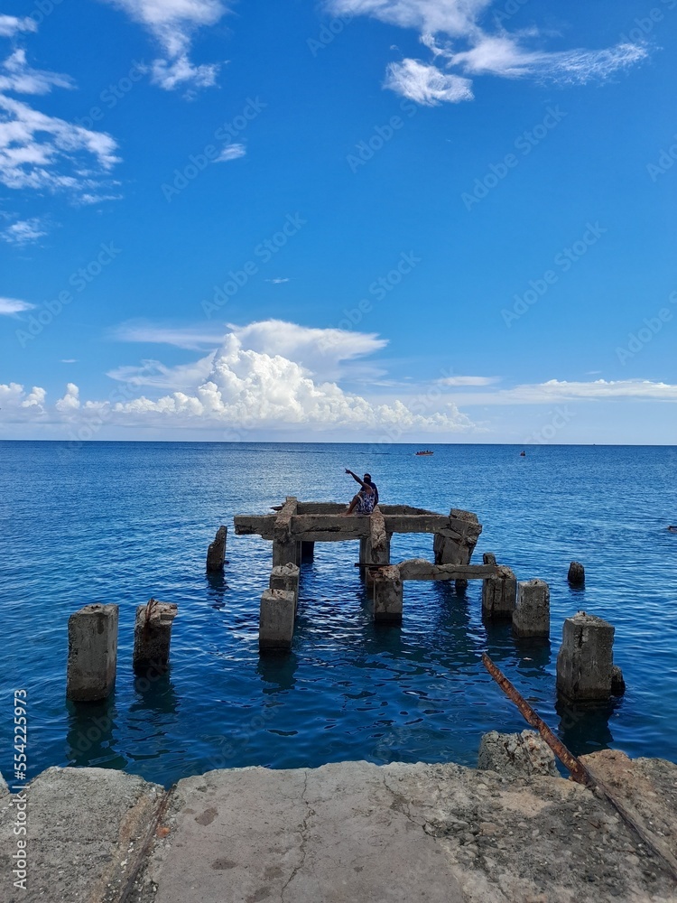 Playa de republica dominicana Stock Photo | Adobe Stock