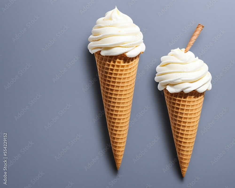 ice cream cone, ice, cream, cone, ice cream, dessert, food, cold, sweet ...
