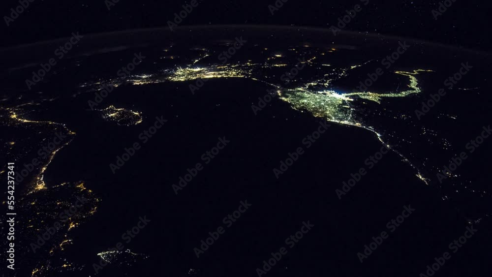 ISS Time-lapse Video of Earth seen from the International Space Station ...