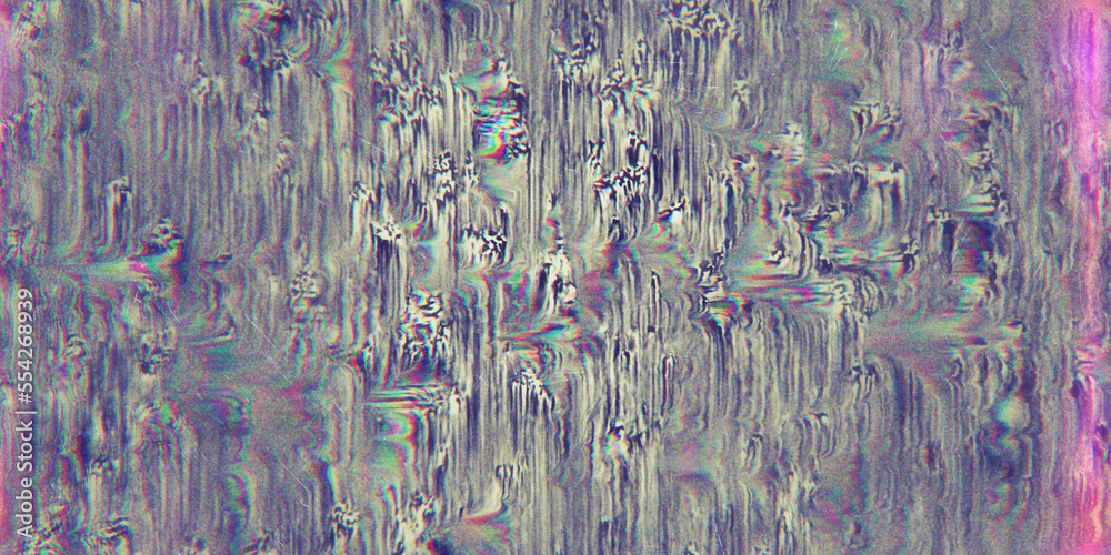 Vintage faded light leaks, chromatic aberration, film grain, dust ...