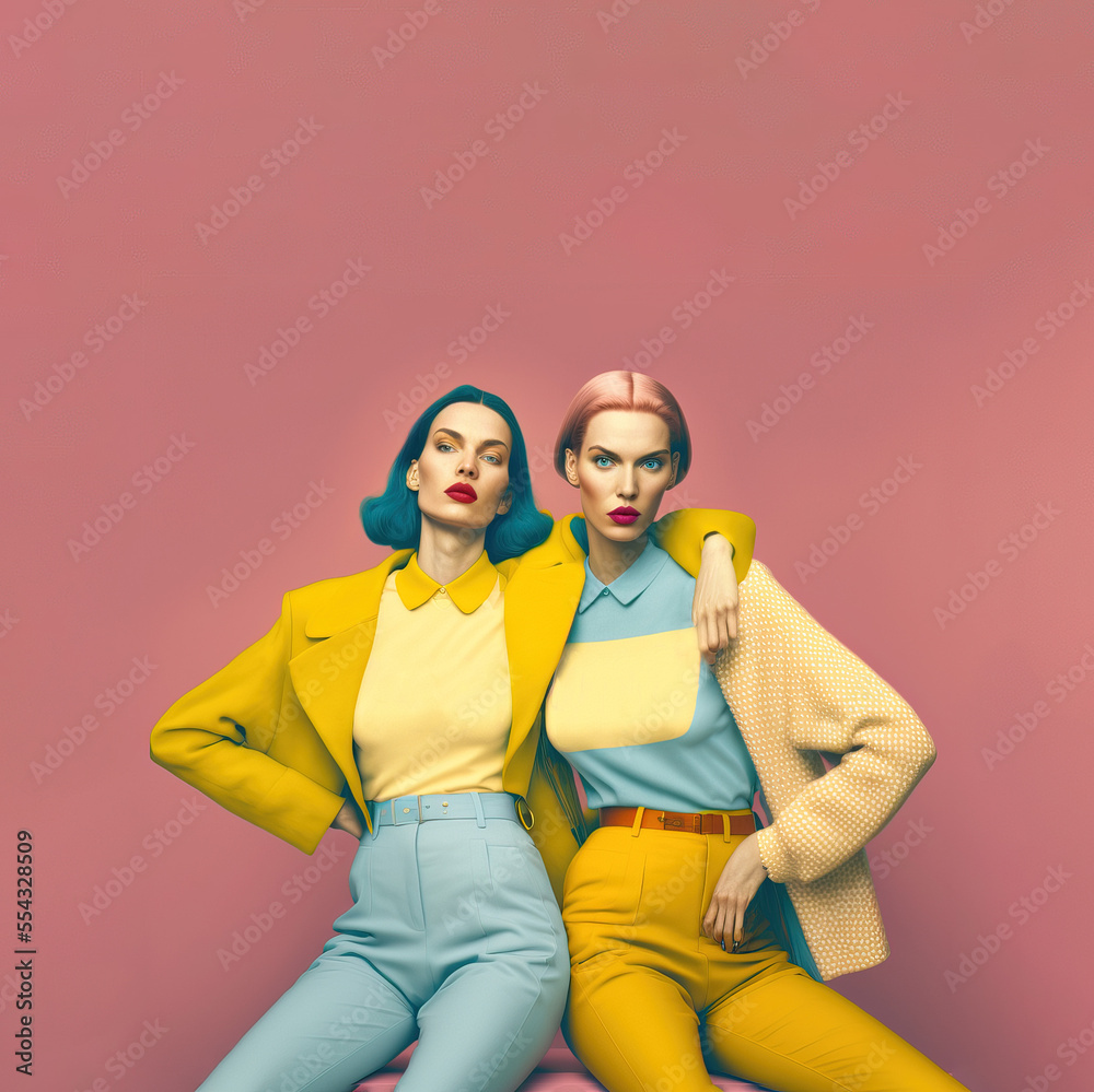 Vintage Young Girls Models