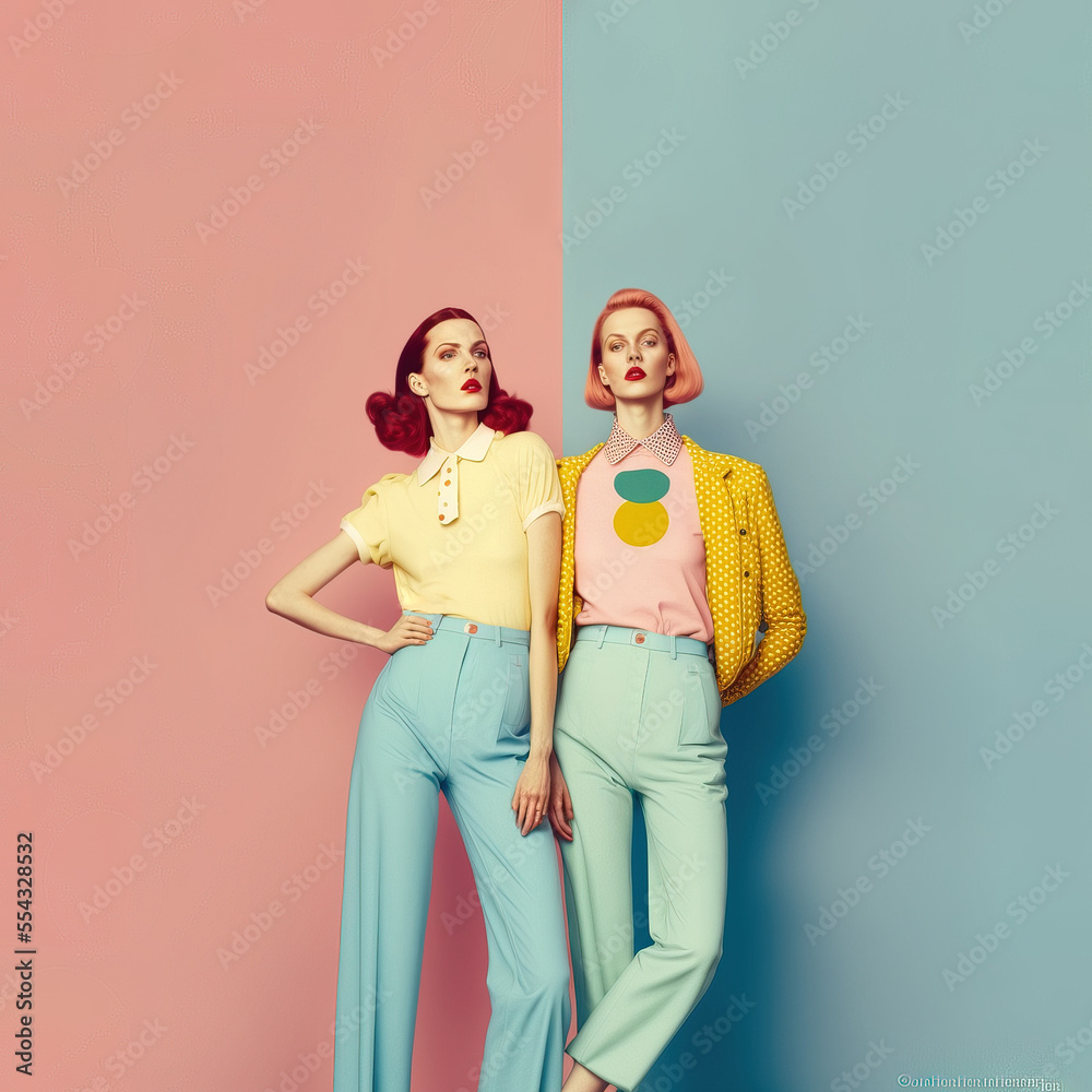Vintage Young Girls Models