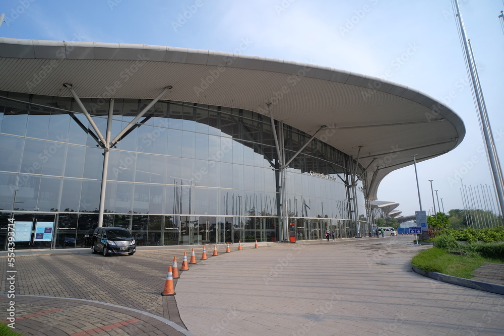 Tangerang, Indonesia, Oct 14, 2020. The magnificent and modern facade ...