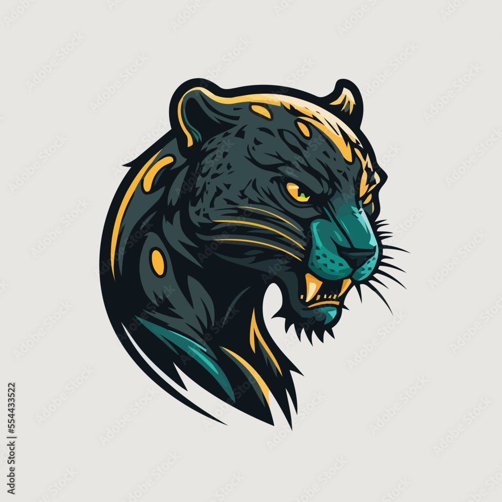 Black panther logo store