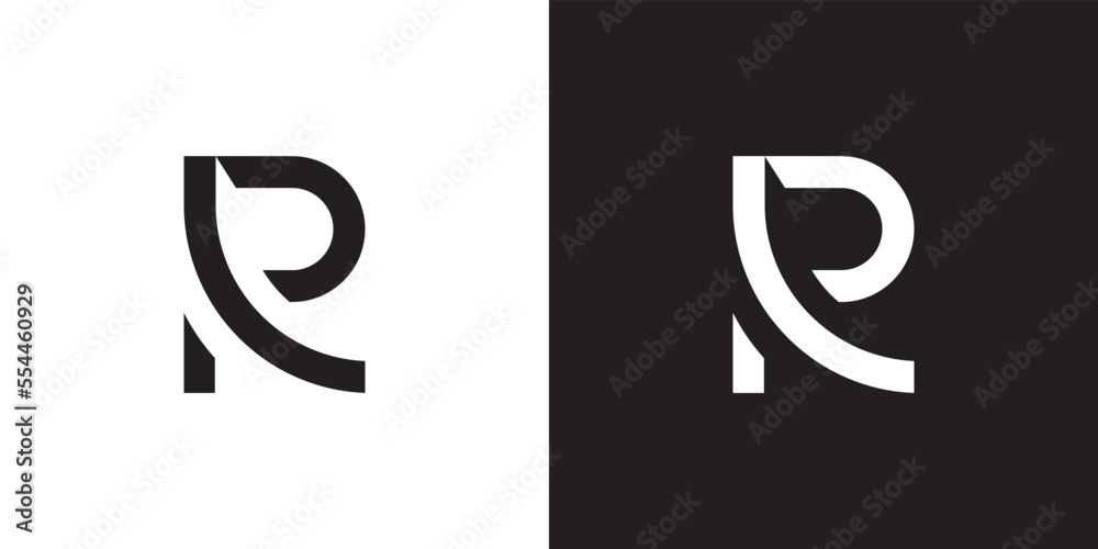 Minimal RL logo. Icon of a LR letter on a luxury background. Logo idea ...