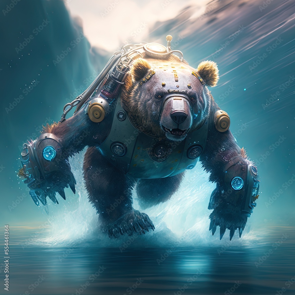 Warrior Bear Wallpaper