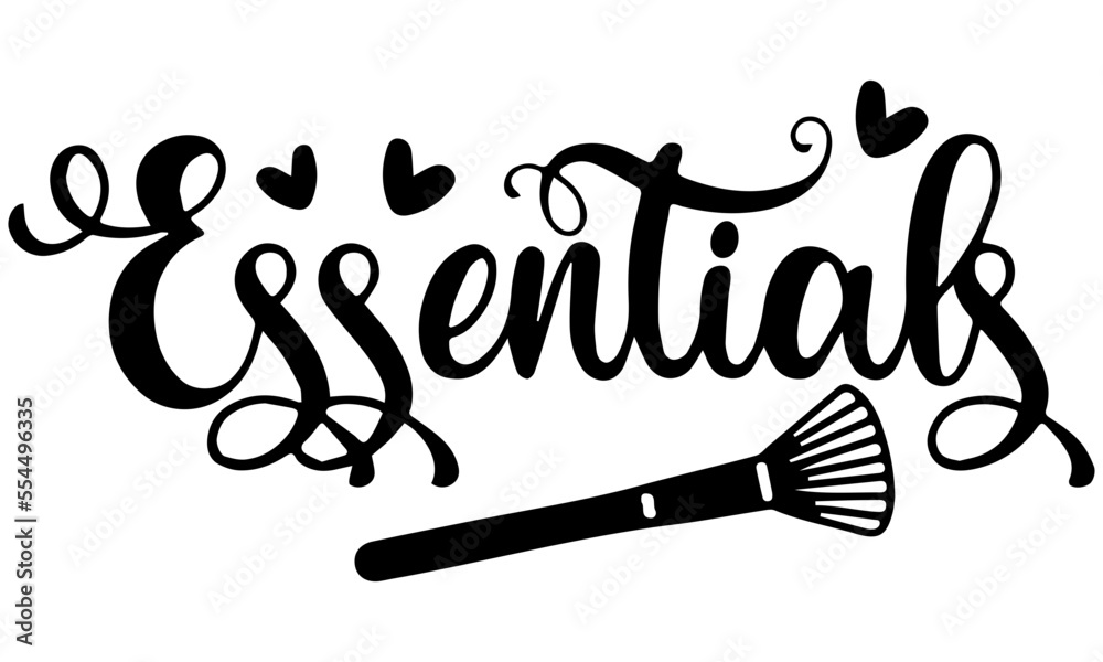 Essentials Makeup Bag SVG, Cosmetic Bag Svg, Might Be Makeup Might Be ...