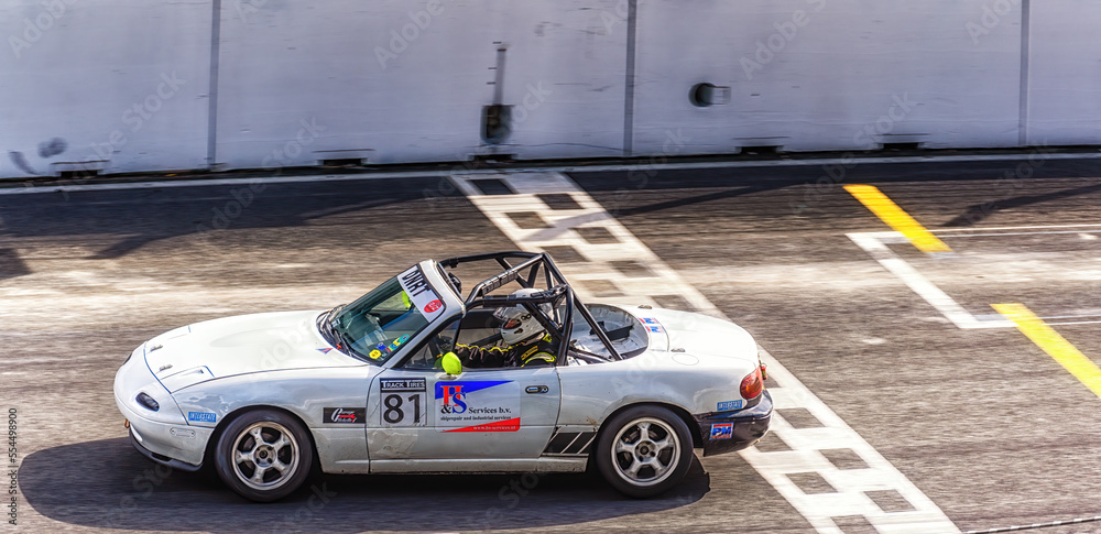 racecars on track, race track, Circuit Zandvoort, province of North ...