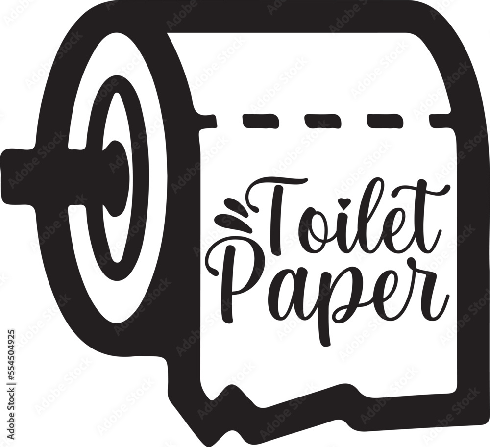 Vetor do Stock: Bathroom SVG Bundle, Bathroom Quote, Restroom svg ...