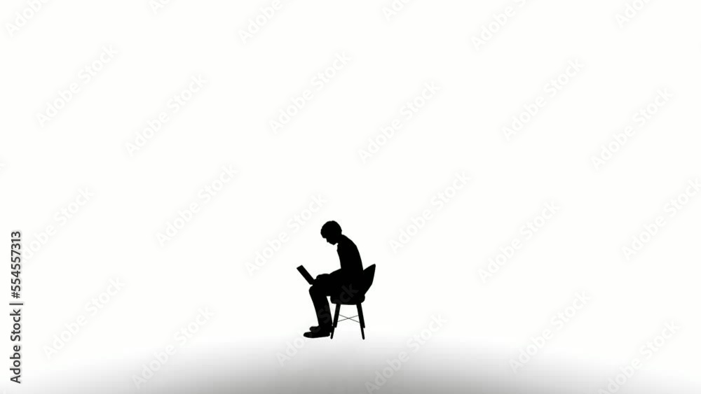 silhouette people sit down on white background. silhouette black people ...