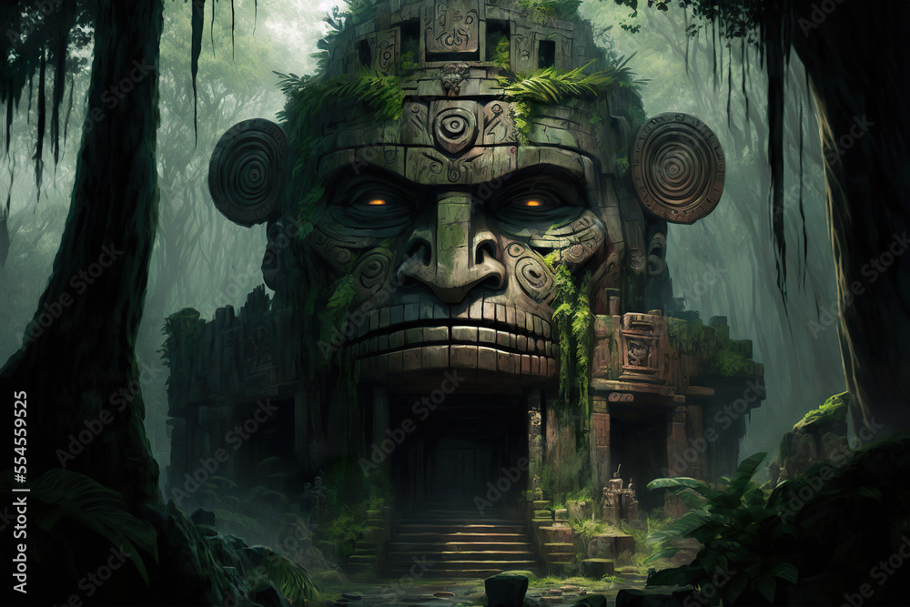 Aztec Ruins Jungle