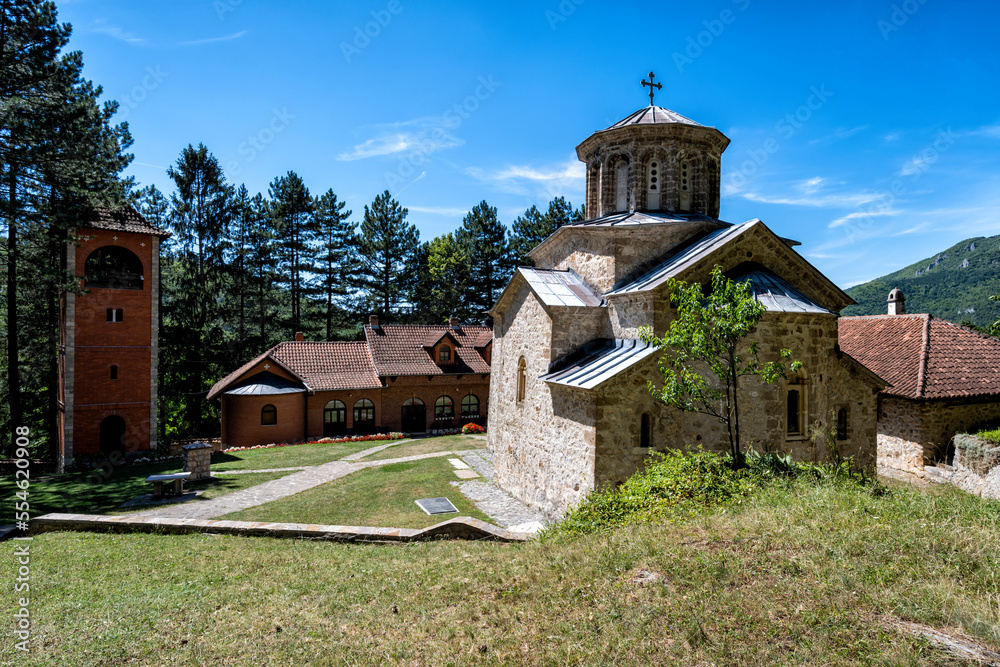 Orthodox Christian Monastery. Serbian Monastery of the Holy Trinity ...