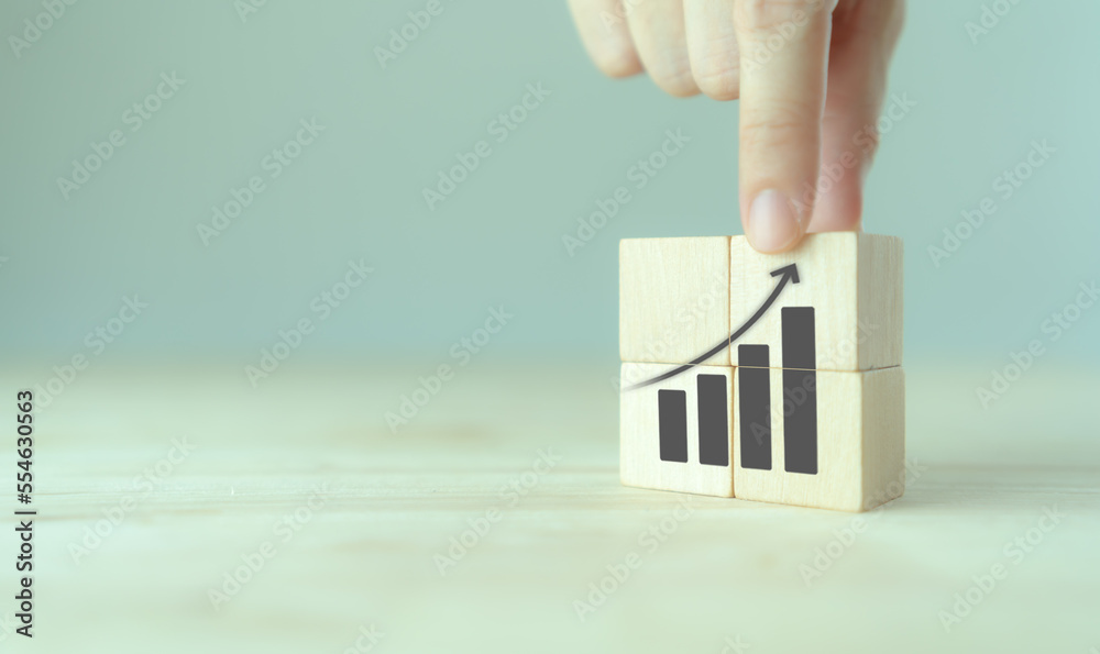 Achieving exponential growth through digital transformation concept ...