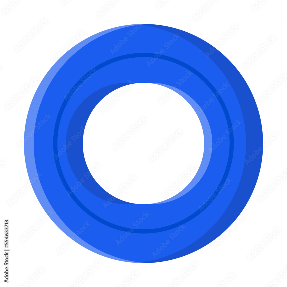 Vecteur Stock Cartoon drawing of circle figure or form for preschool ...