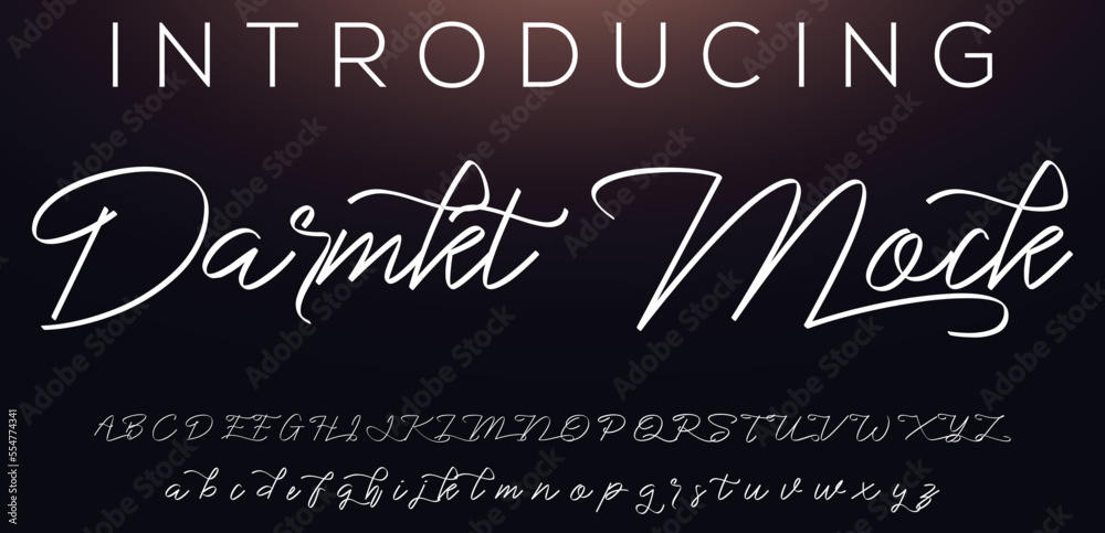 Signature Font Calligraphy Logotype Script Font Type Font lettering ...