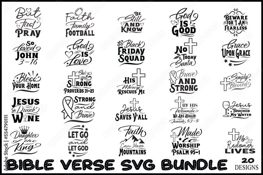 Bible Verse, Bible Verse svg, Bible Verse svg design, Bible Verse svg ...