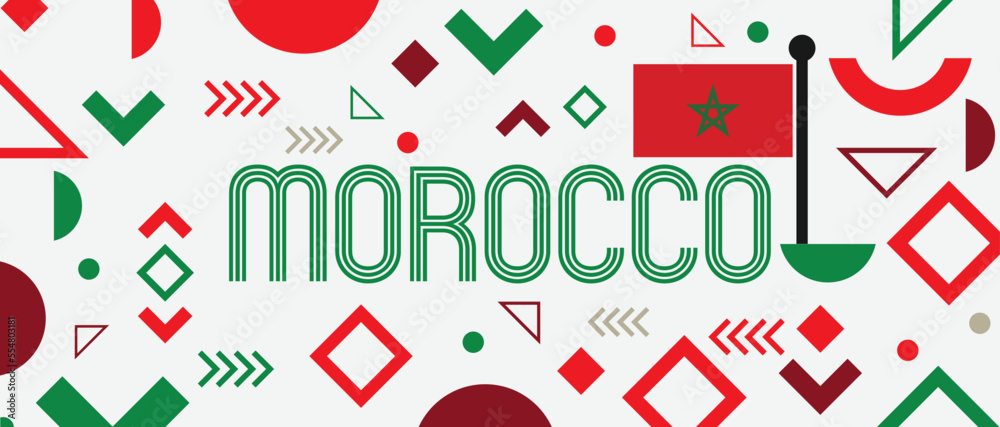 Morocco Flag Star