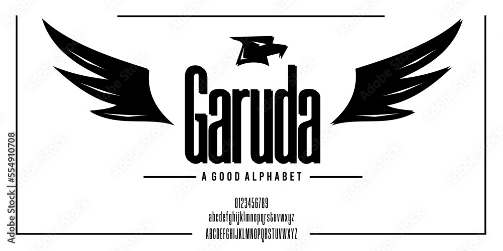 Modern Bold Font. Heavy Font. Regular, Rounded, Uppercase, Lowercase ...