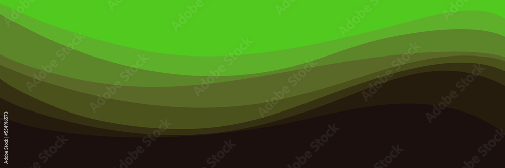 gradient landscape waves pattern vector illustration good for wallpaper ...