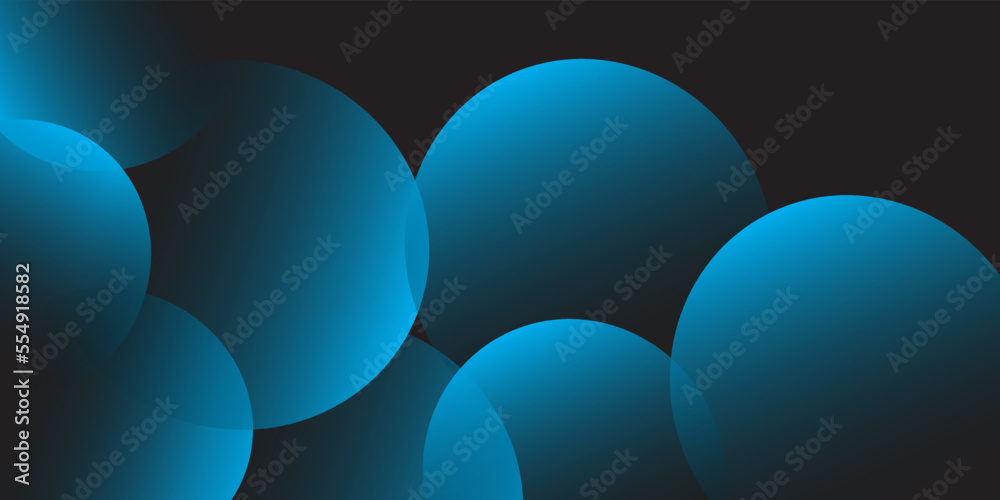 Abstract blue pattern with round motion backdrop wallpaper. Dark blue ...