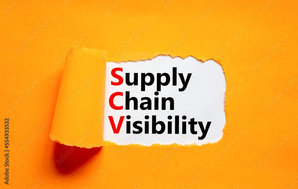 SCV supply chain visibility symbol. Concept words SCV supply chain ... SCV supply chain visibility symbol. Concept words SCV supply chain ...