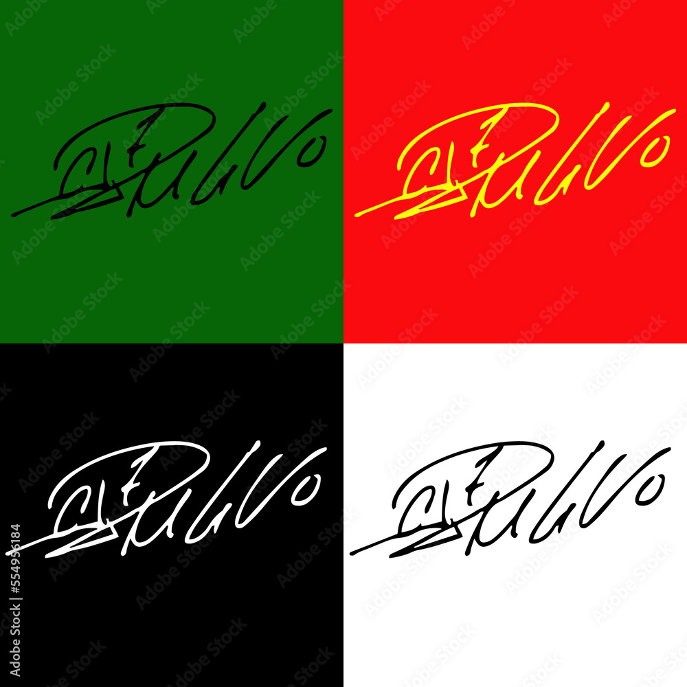 Cristiano Ronaldo Signature, Autograph cr7 Stock Vector | Adobe Stock