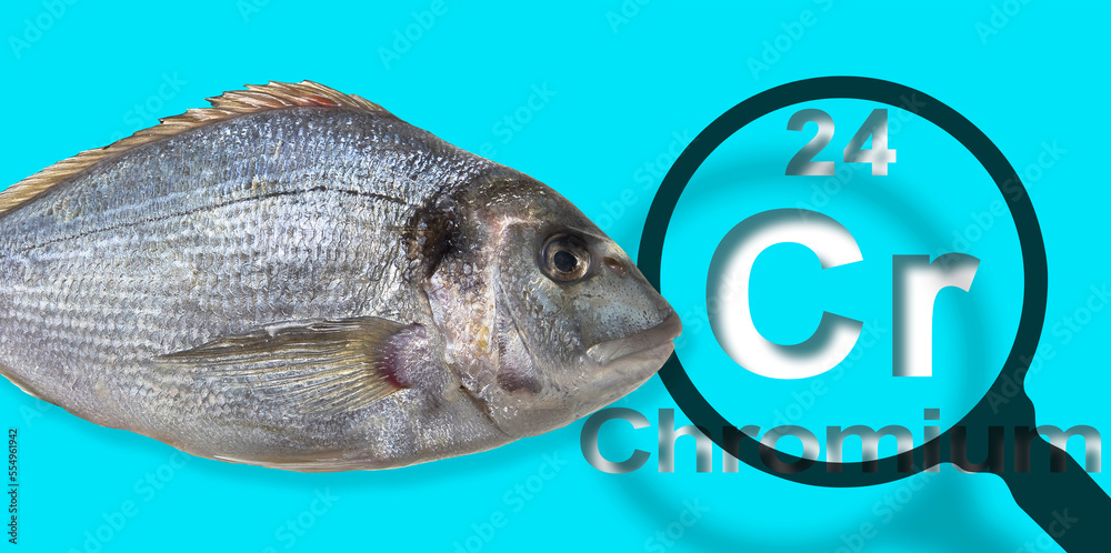 Presence of Chromium in farmed fish - concept with the Mendeleev ...