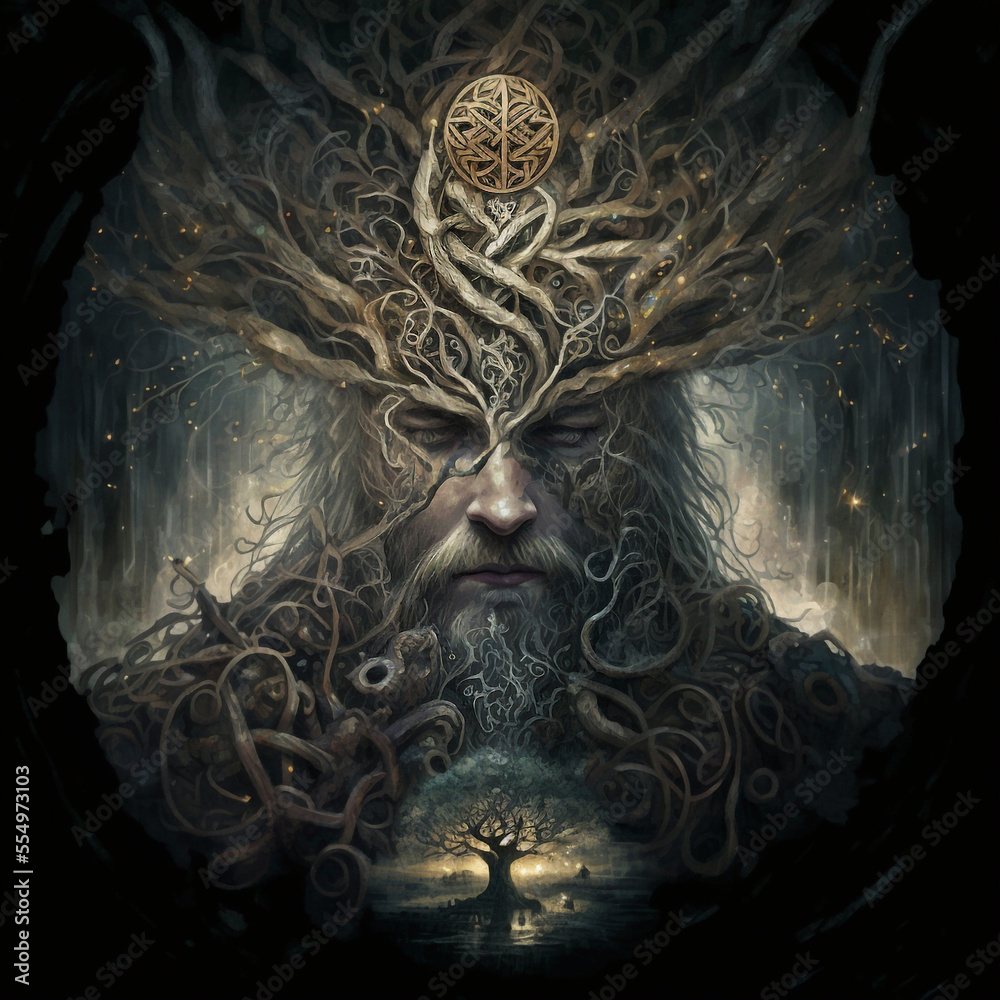 The tree of life transformation Stock Illustration | Adobe Stock