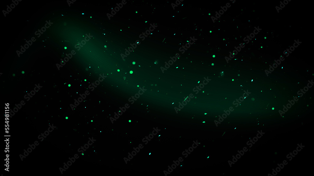 Green fire embers particles texture overlays . Sparkle burn effect on ...