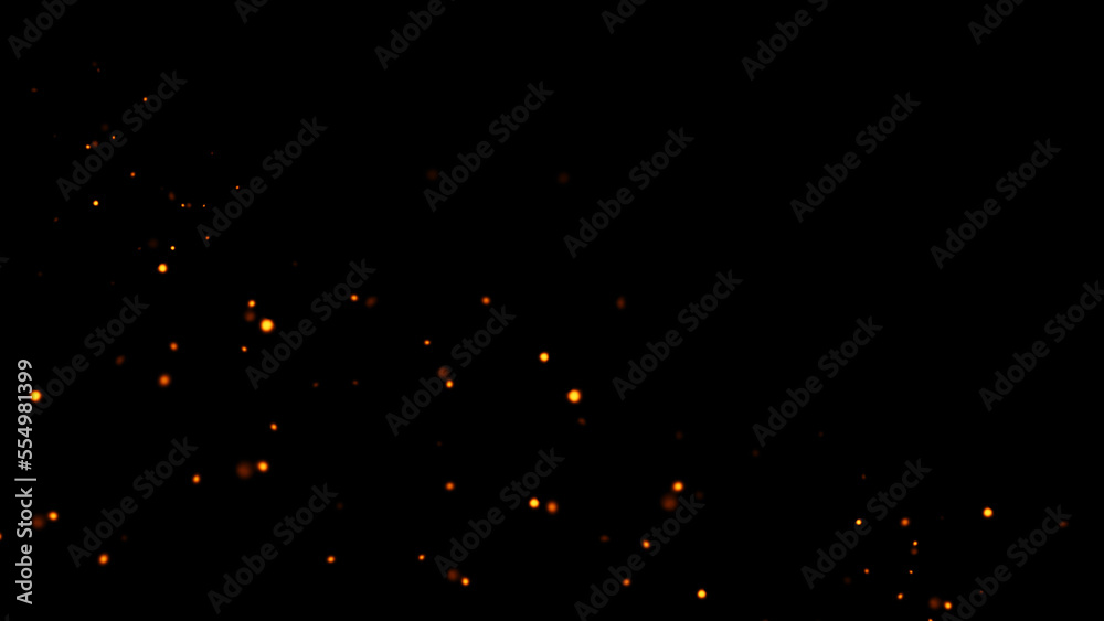 Fire embers particles texture overlays . Sparkle burn effect on ...