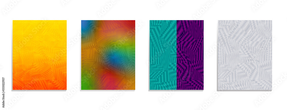 Cover templates designed for posters, brochures or backgrounds ...