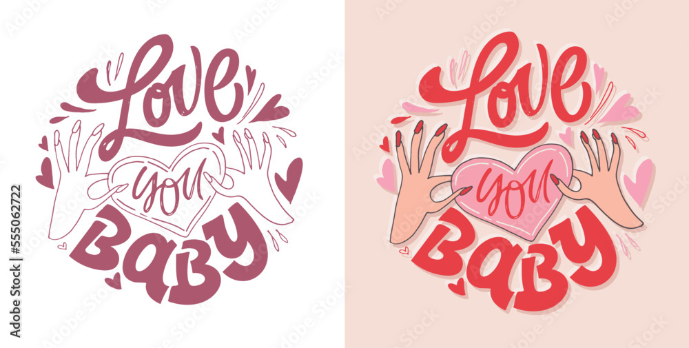 Inspiration slogan for print and poster design. Hand drawn motivation ...