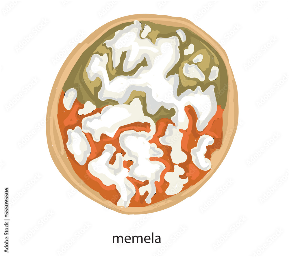 Memela mexican food vector. Best Mexican Dishes. Latin american food ...