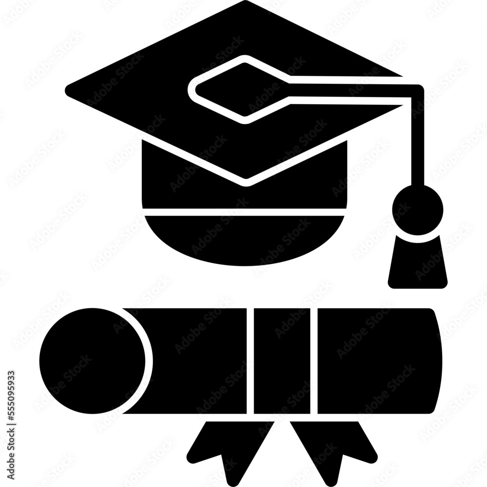 Graduation Toga Icon Stock Vector | Adobe Stock