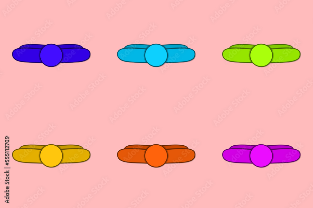 Vector circle process isolated template infographic. Can be used for ...