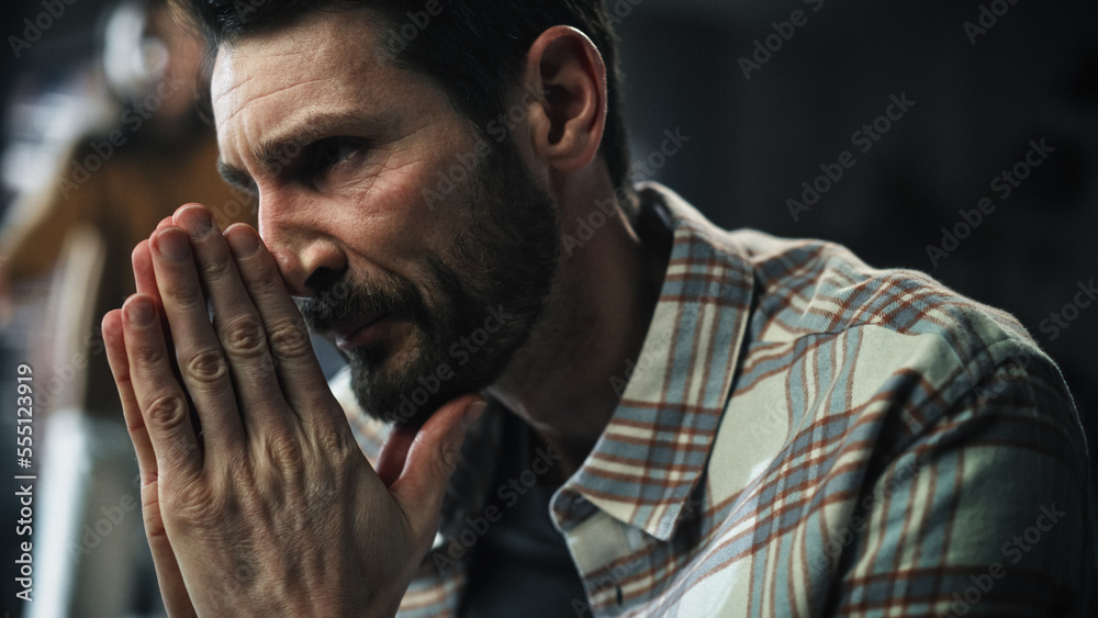 Stressed Out Person Crying