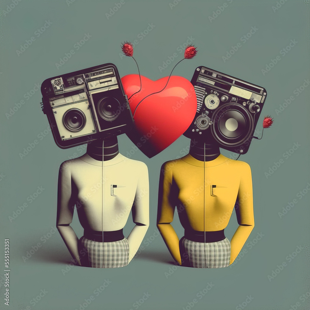 A creative illustration of a combination of contemporary, modern and ...