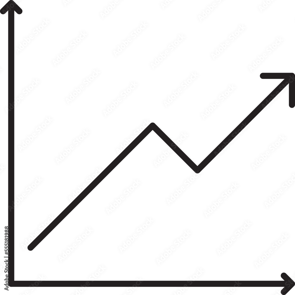 graph icon Stock Vector | Adobe Stock