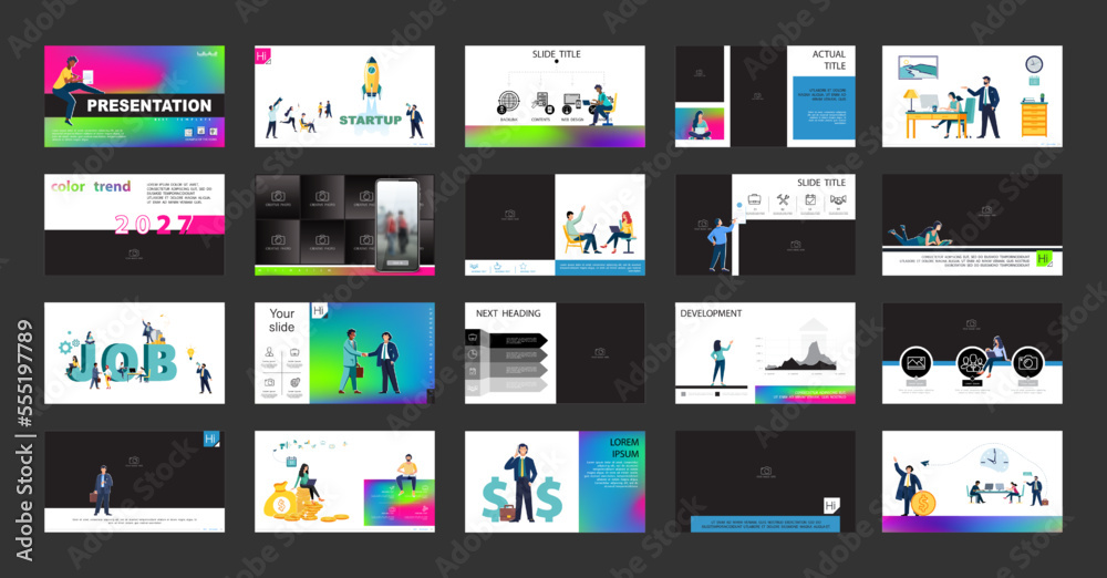 Graphic Design Project Presentation, powerpoint. Infographic Slide ...