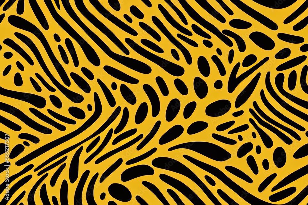 Super cool animal print seamles design. Fabric design inspired by zebra ...