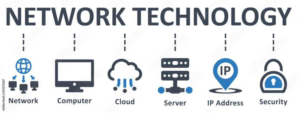 Network Technology icon - vector illustration . network, technology ...