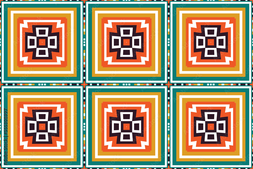 Kente Cloth: African Kente Fabric Traditional ethnic oriental design ...