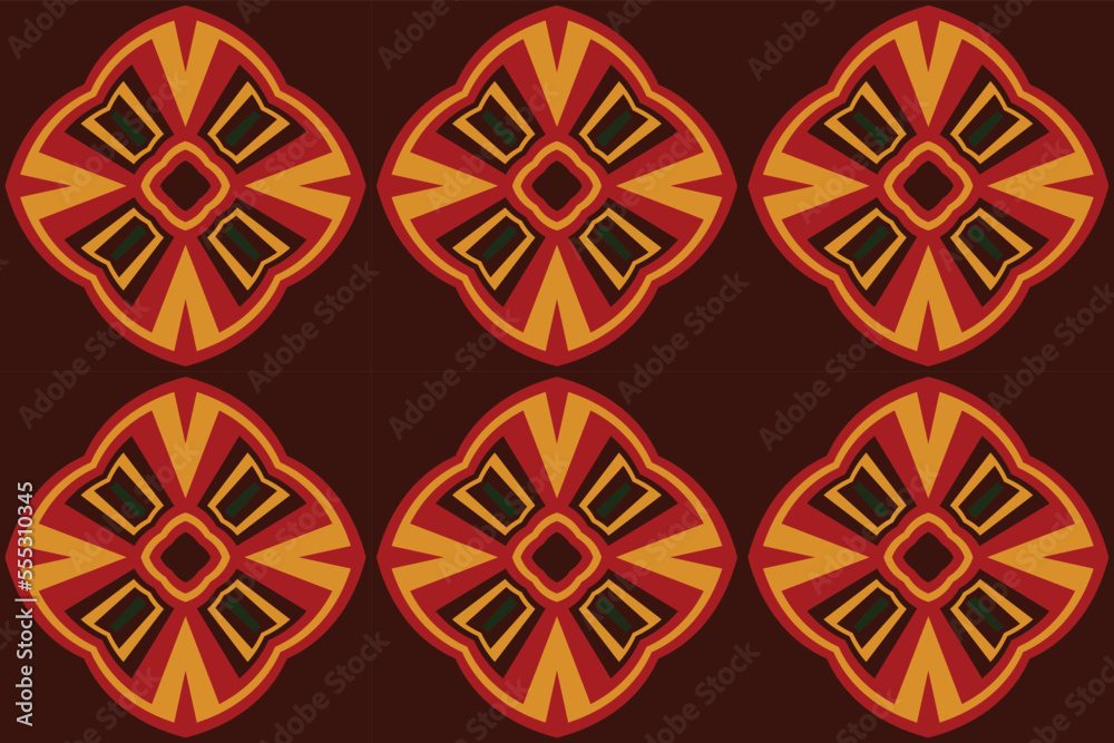 African traditional kente cloth Kente Digital Paper African Kente Cloth ...