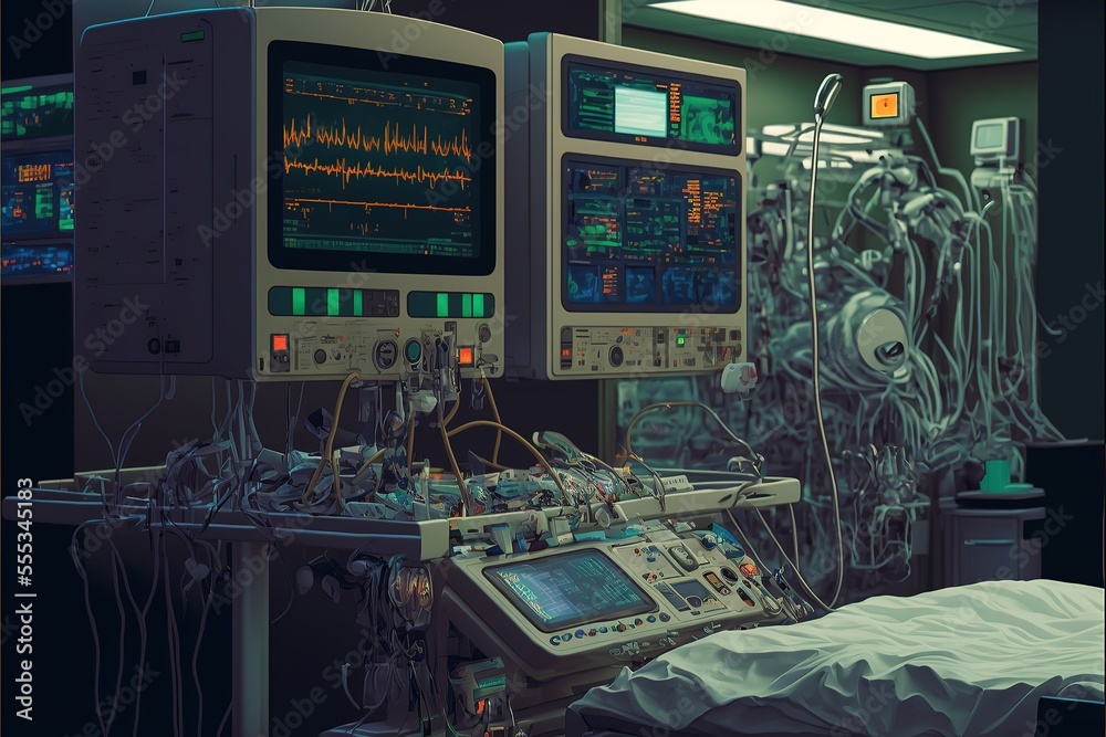 intensive care unit and trauma care unit of a hospital's emergency ...