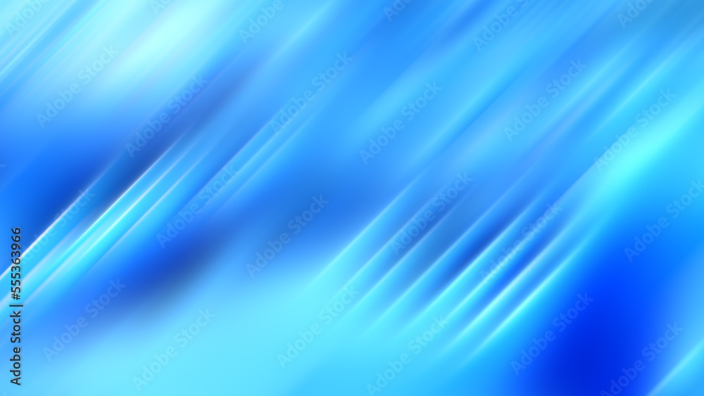 Blue background with refraction lights. Abstract overlay blue ...