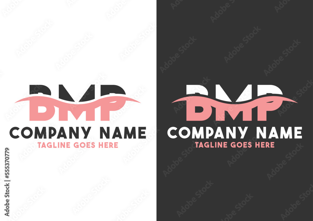 Letter BMP logo design template, BMP logo Stock Vector | Adobe Stock