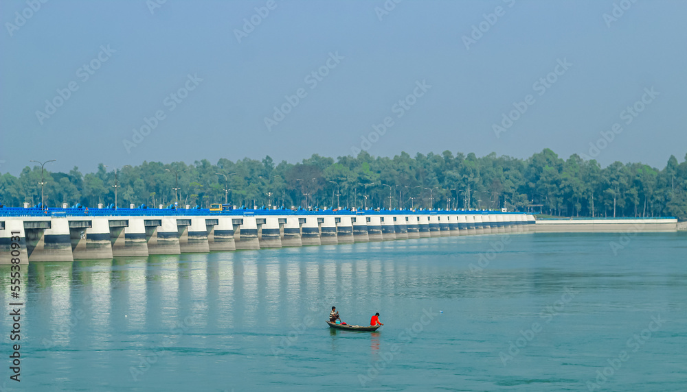 Beautiful landscape view of Teesta Barrage, one of the most scenic ...