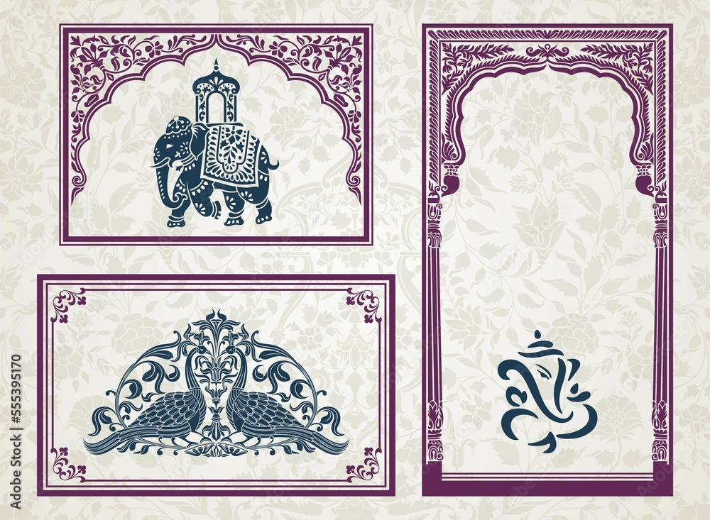 Hindu icons, Hinduism ,cultural heritage , India , Asia Stock ...