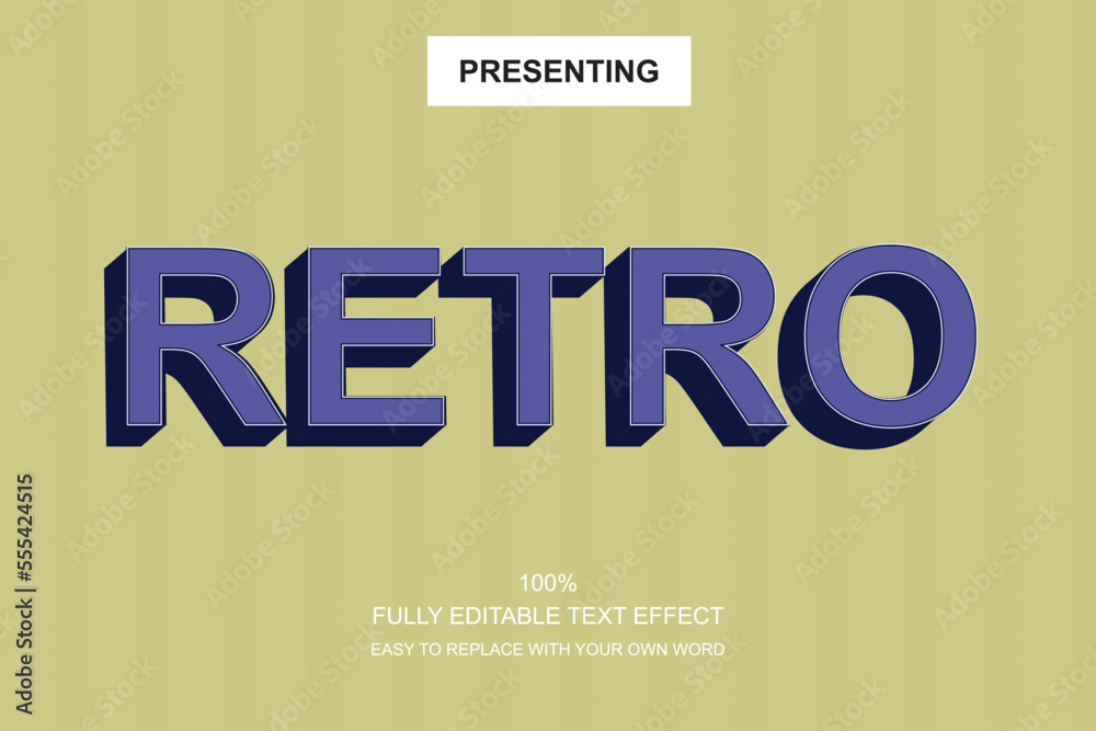 Special font editable adobe illustrator text effect. 100% editable text ...